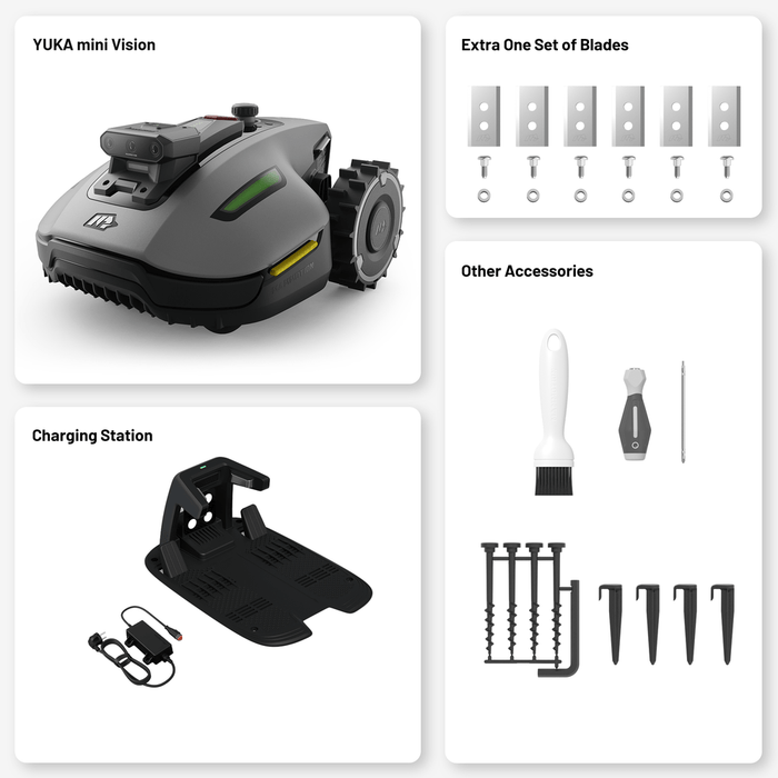 Mammotion YUKA mini Vision Robot Lawn Mower | Mammotion EU