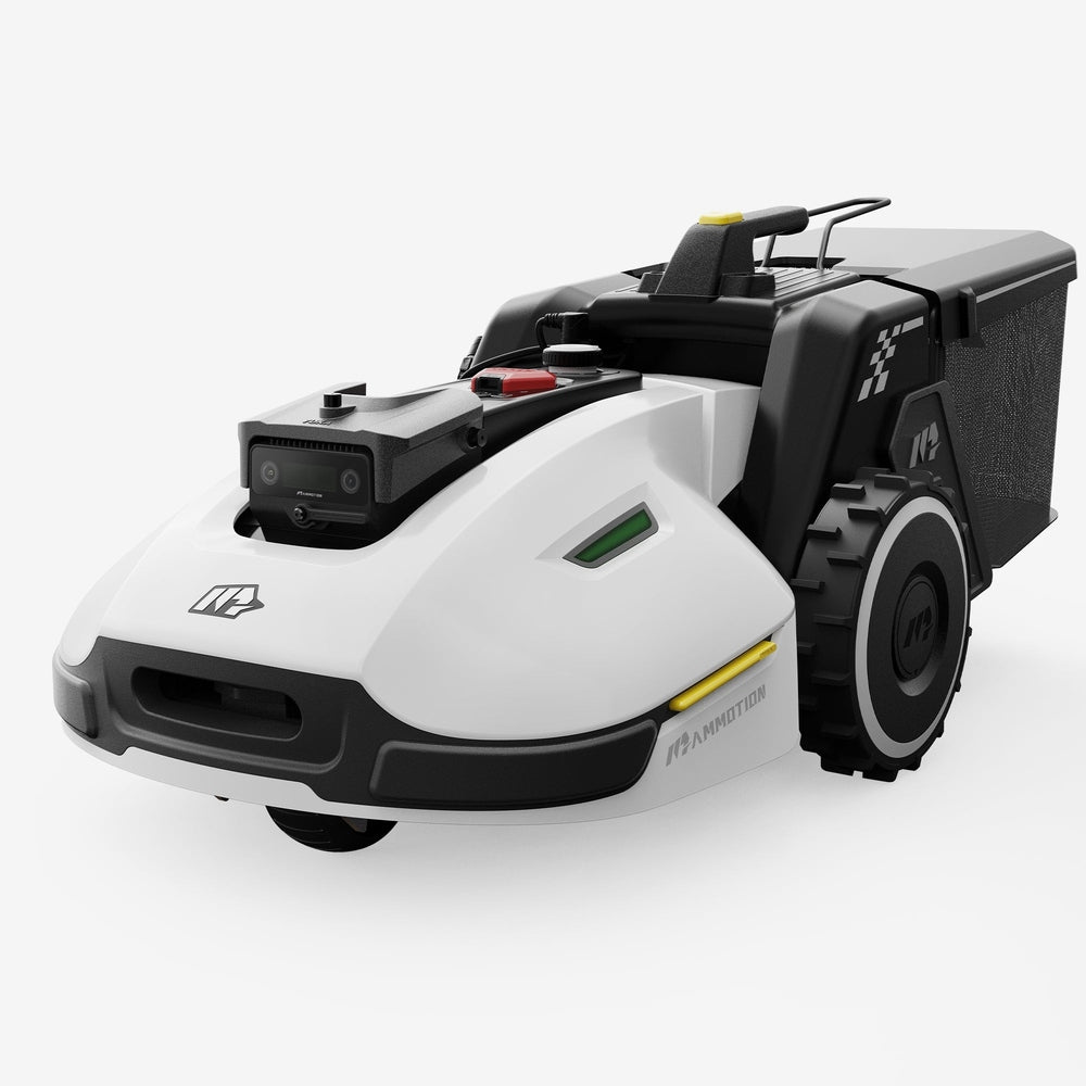 YUKA: 2-in-1 Self-emptying Lawn Sweeping Mower | Mammotion EU